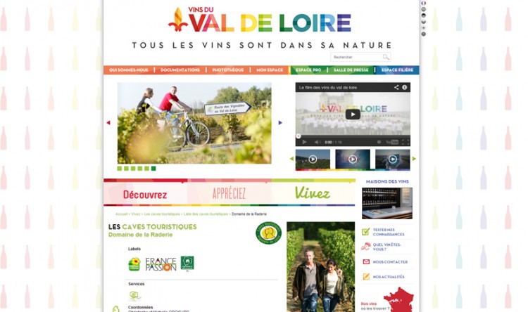 Vins du Val de Loire - Jasnières Coteaux Du Loir - La raderie